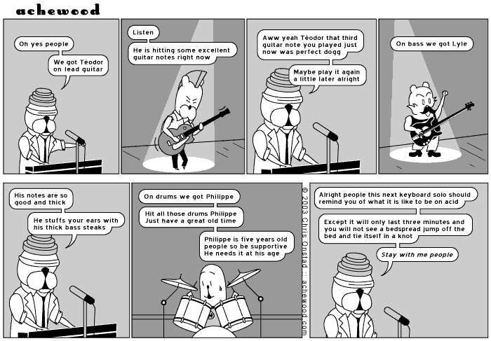 Achewood: Animalicious on Acid