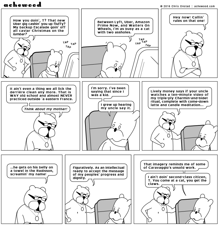 Achewood: Ray stands up for himself